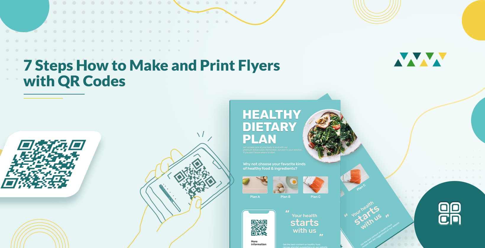 7 Steps How to Make and Print Flyers with QR Code